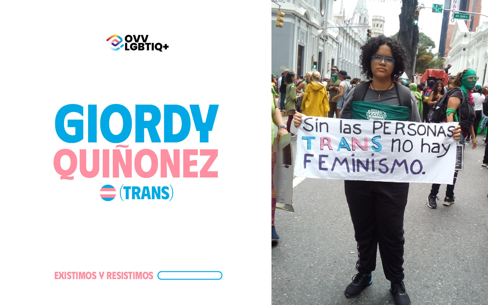 OVV LGBTIQ+ | Giordy Quiñonez, más allá del activismo