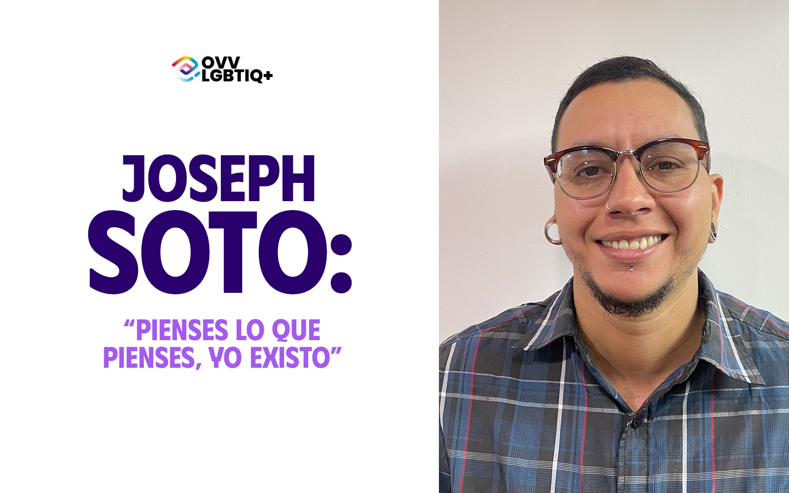 Joseph Soto: “pienses lo que pienses yo existo”